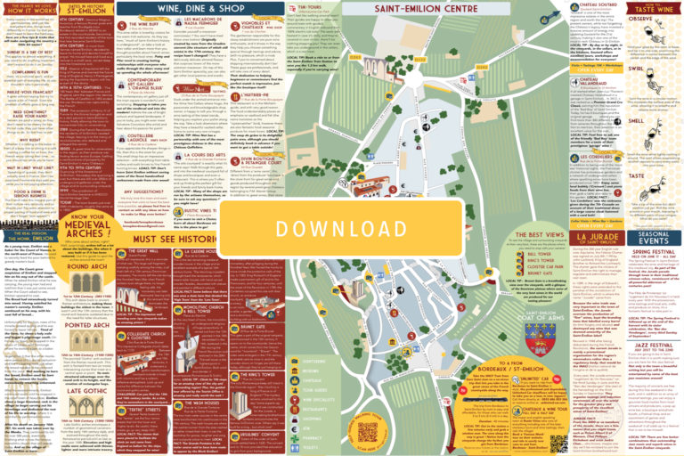 Le Map St-Émilion | Free Map & Guide | Bordeaux Wine Regions | About Us